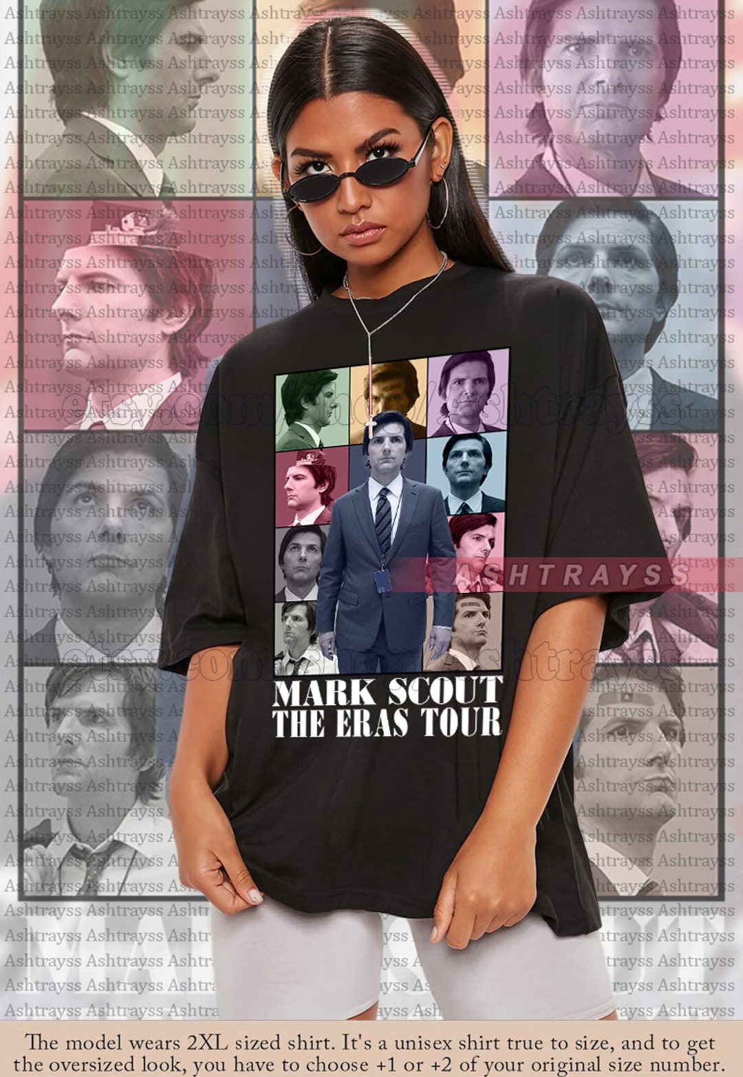 Adam Scott as Mark Scout the Eras Tour Tee - Etsy
