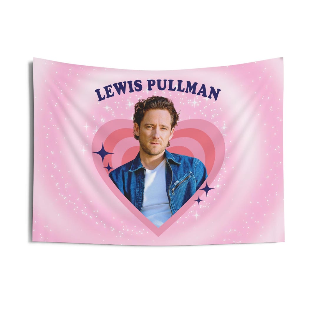 Lewis Pullman Fan Girl Flag, Lewis Pullman Indoor Wall Tapestries ...