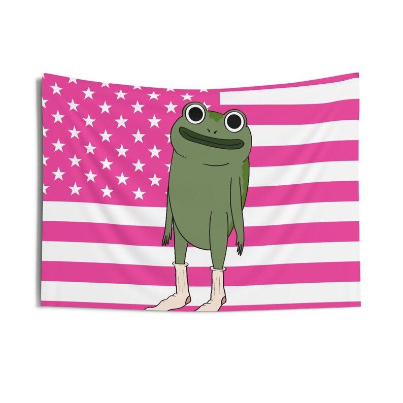 OTGW Jason Funderburker (frog) Flag, OTGW Jason Funderburker Indoor ...