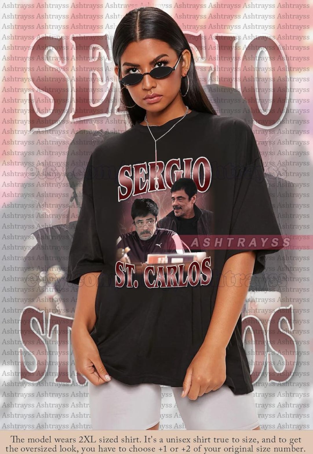 Benicio Del Toro as Sensei Sergio St. Carlos Shirt, Sensei Sergio ...