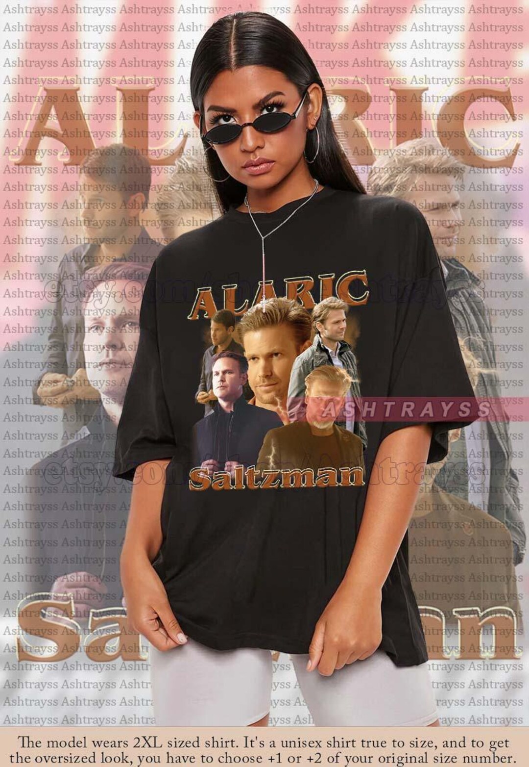 Matthew Davis as Alaric Saltzman Vintage Bootleg Tee Sweater - Etsy