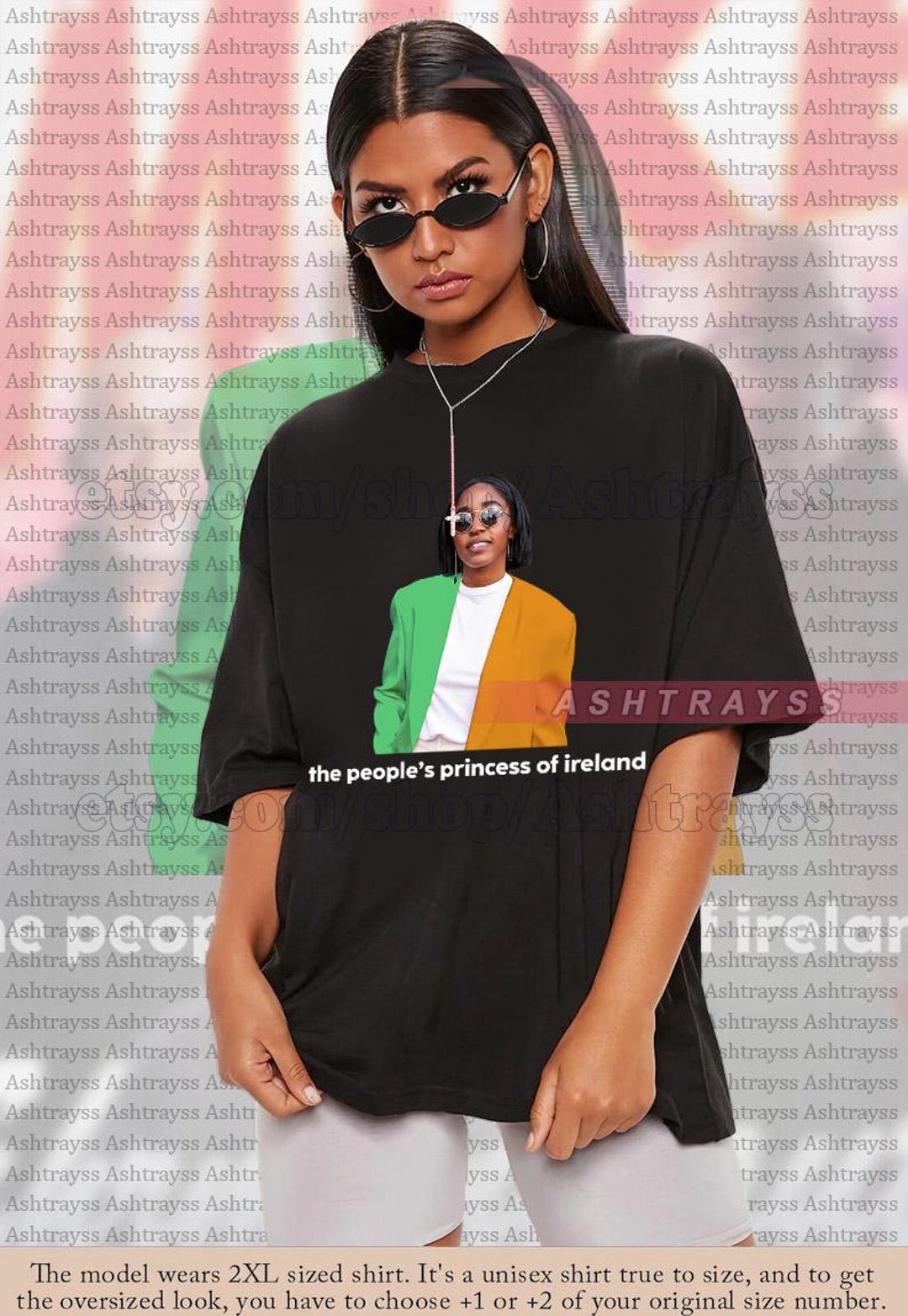 Ayo Edebiri Ireland Tee, Ayo the People's Princess of Ireland Tshirt - Etsy