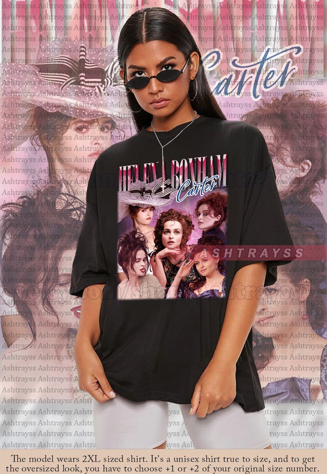 Helena Bonham Carter Vintage Bootleg Tee - Etsy