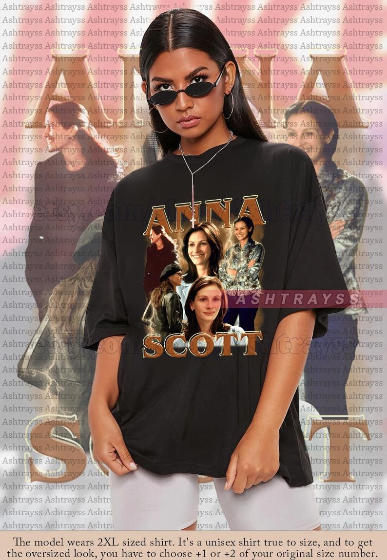 Anna Scott Notting Hill Vintage Bootleg Shirt, Julia Roberts Sweatshirt ...