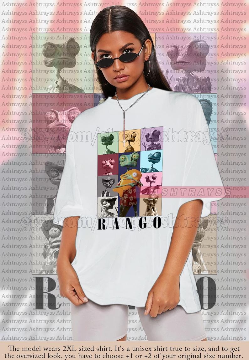Rango (johnny Depp) the Eras Tour Shirt, Rango Tee, Rango Chameleon ...