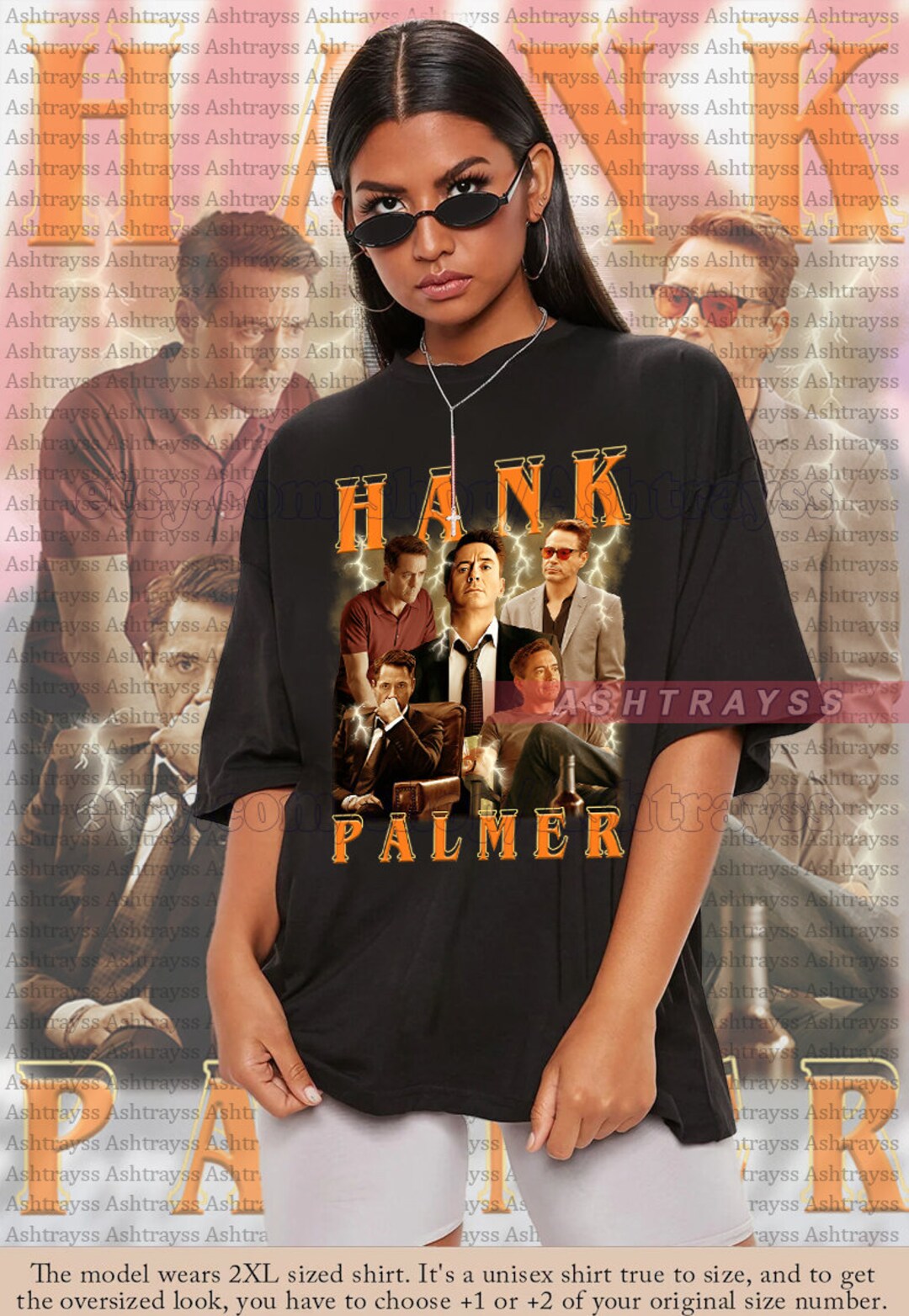 Robert Downey Jr. as Henry "hank" Palmer Vintage Graphic Tee - Etsy