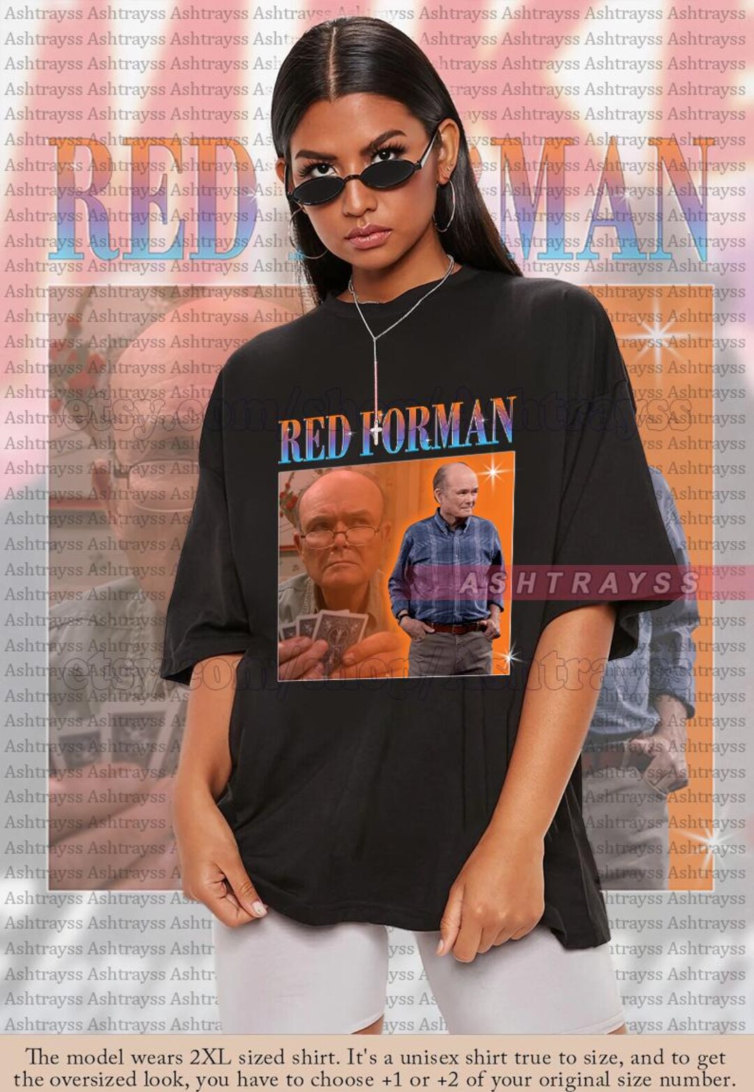 Red Forman- Kurtwood Smith Vintage Retro Tee, Red Forman Vintage Retro ...