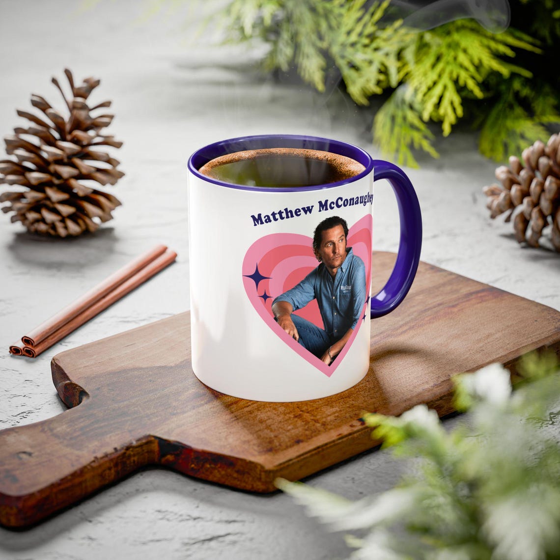 Matthew Mcconaughey Accent Mug, Matthew Mcconaughey Colorful Mug ...