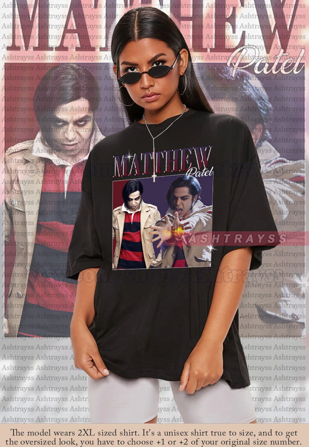 Matthew Patel Scott Pilgrim- Satya Bhabha Vintage Graphic Tee - Etsy