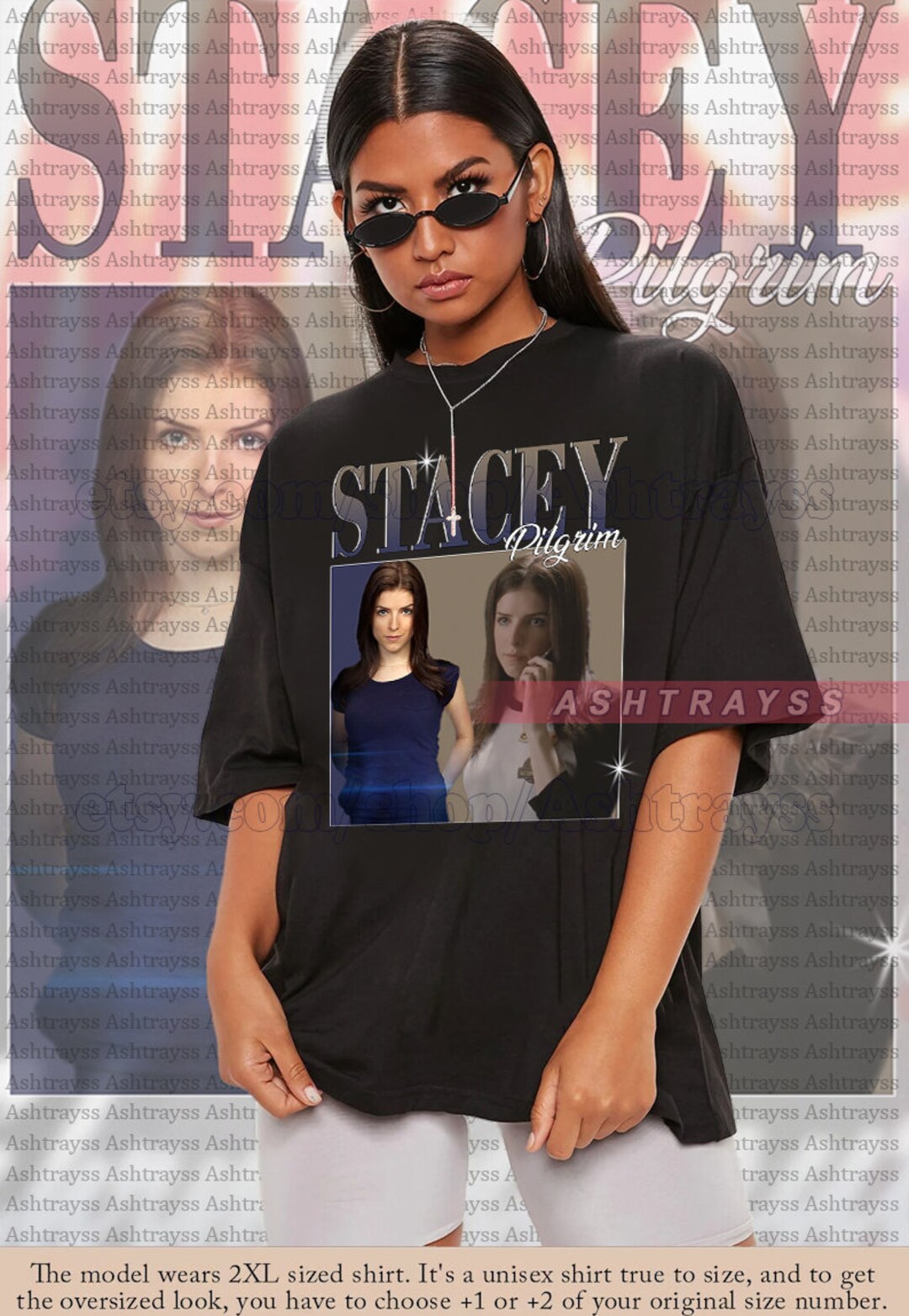 Stacey Pilgrim Scott Pilgrim- Anna Kendrick Vintage Graphic Tee - Etsy