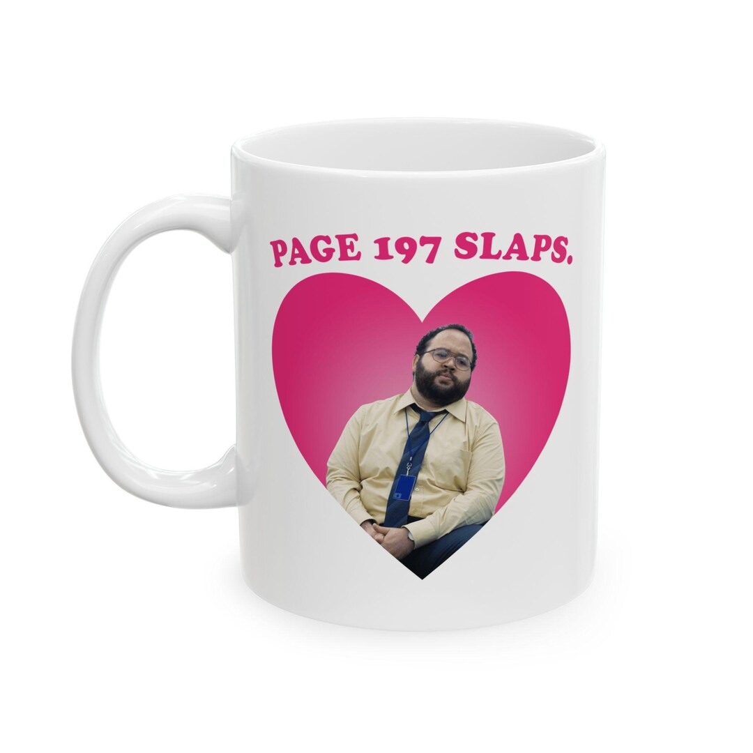 Page 197 Slaps Mug, Dylan Severance TV Quote - Etsy UK