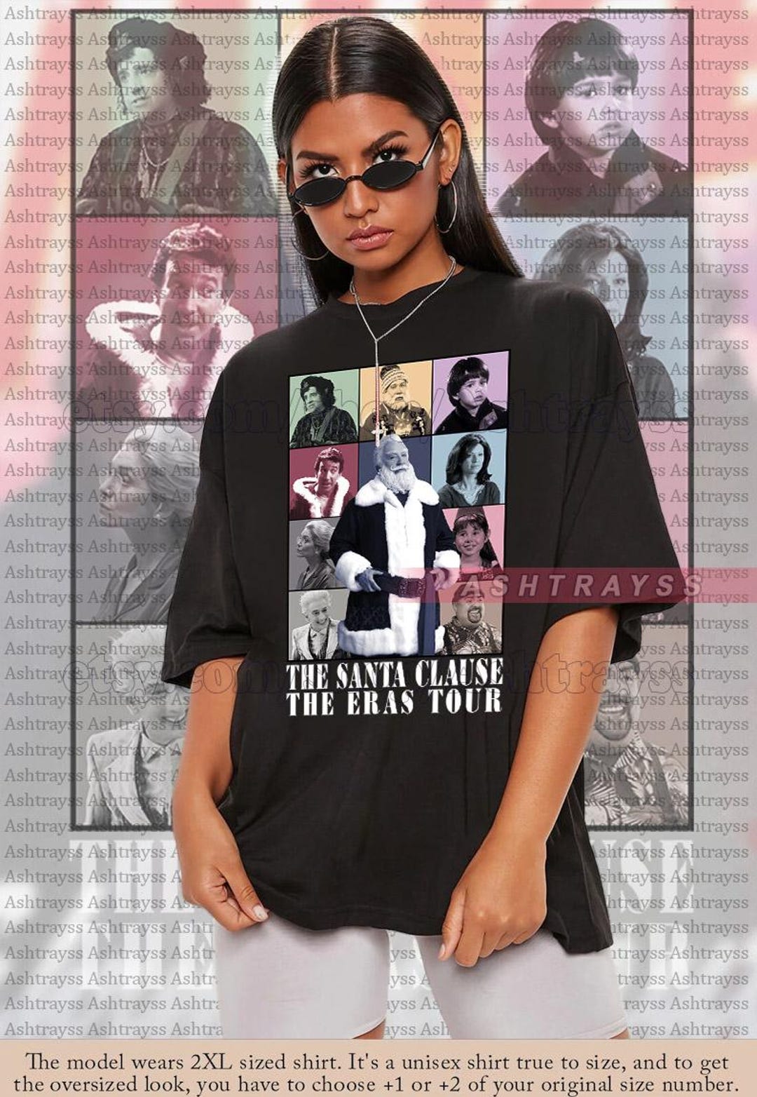 The Santa Clause the Eras Tour Tee, the Santa Clause Film Christmas ...