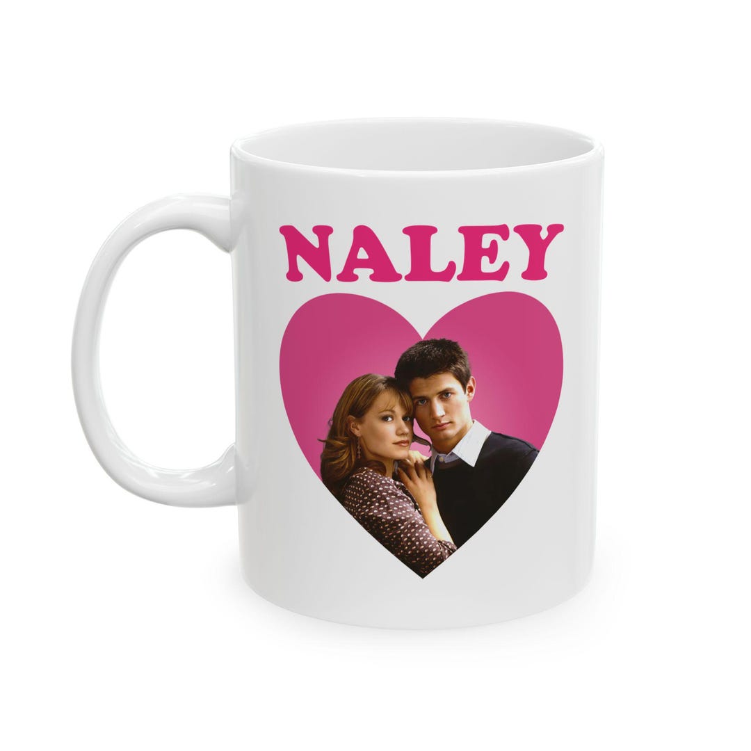 Naley Pink Heart Mug, OTH Nathan and Haley Mug, Nathan and Haley Mug - Etsy