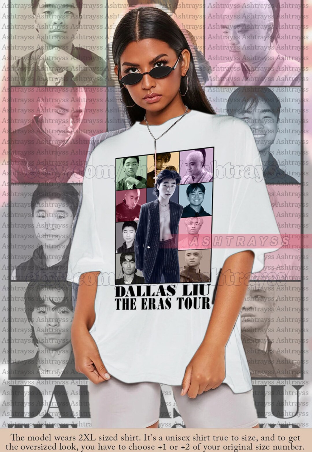 Dallas Liu Tee, Dallas Liu the Eras Tour T-shirt - Etsy