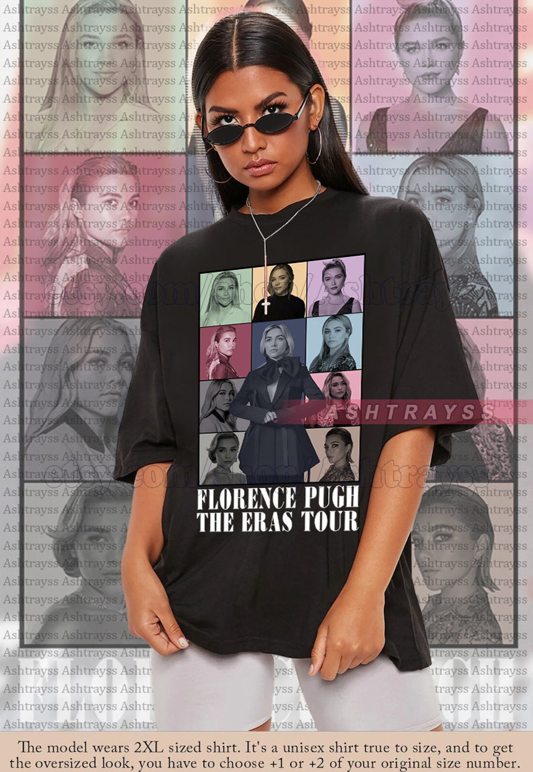 Florence Pugh the Eras Tour Tee - Etsy