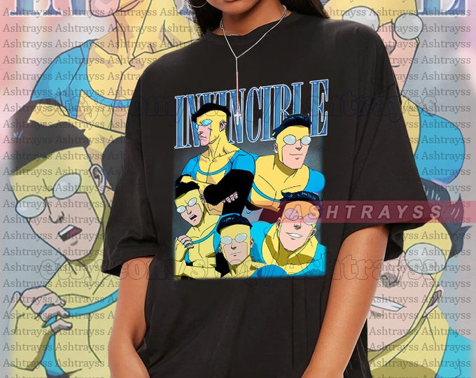 Invincible Vintage Bootleg Tshirt - Etsy
