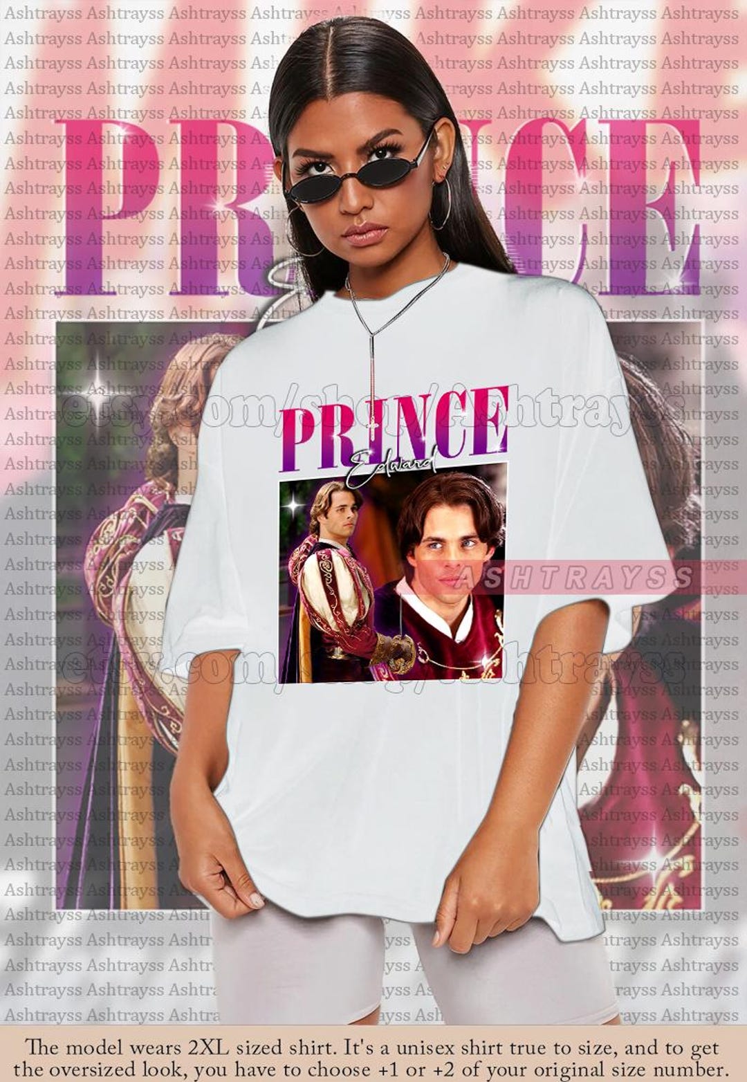 James Marsden as Prince Edward Vintage Retro Shirt, Sweater, James ...