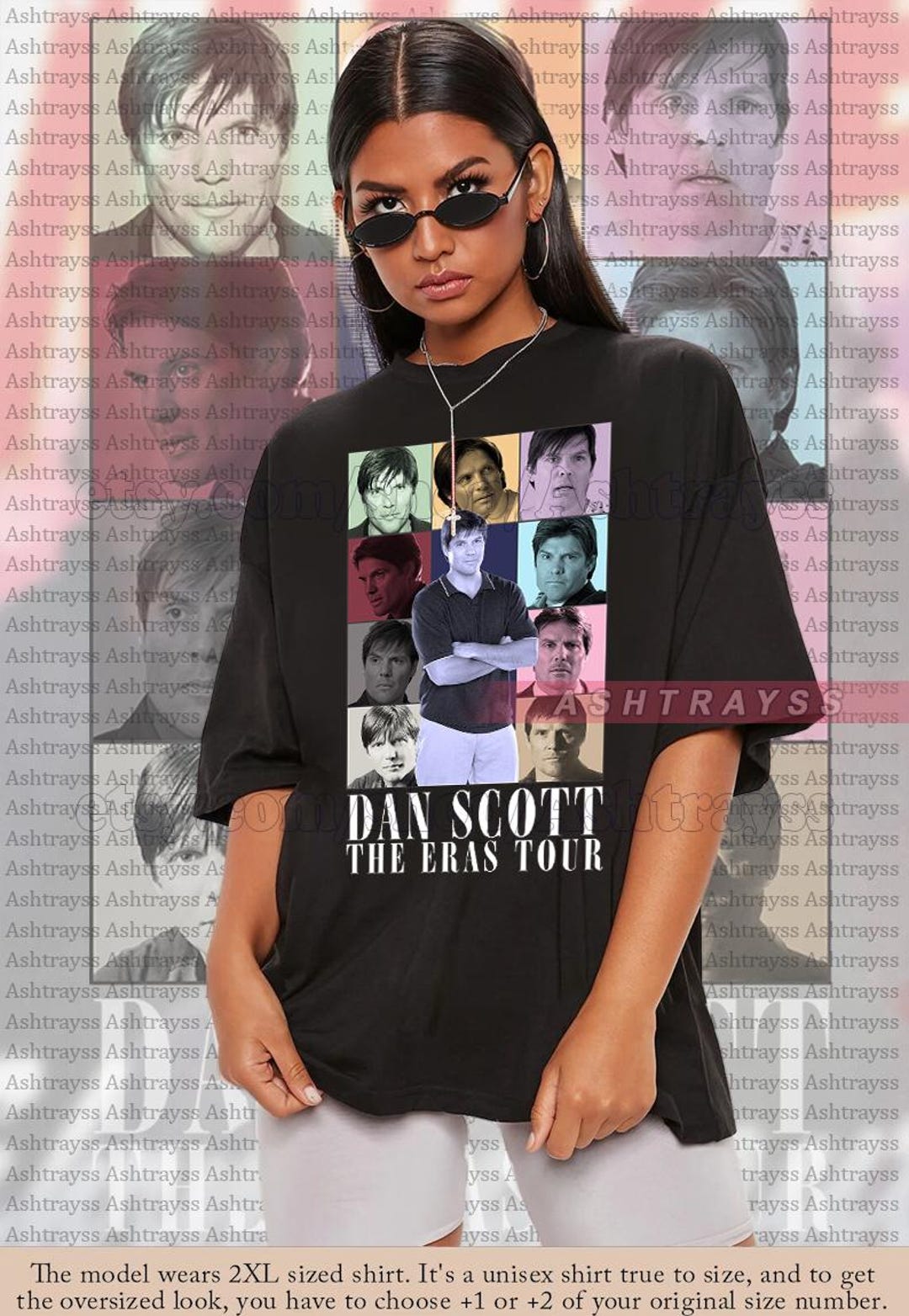 Dan Scott the Eras Tour T-shirt, OTH Paul Johansson as Dan Scott ...