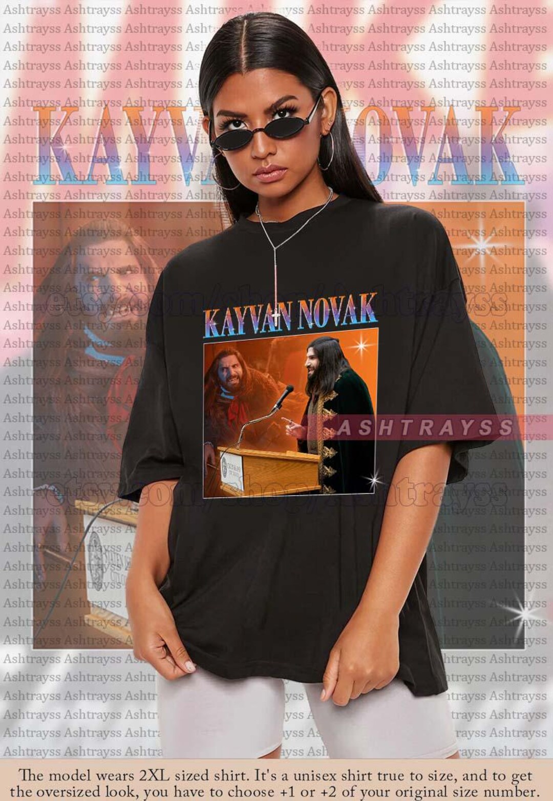 Kayvan Novak Vintage Retro Tee, Kayvan Novak Vintage Retro Sweatshirt ...