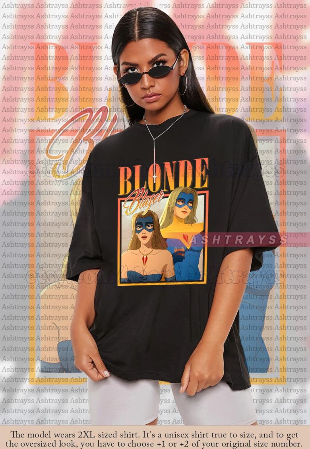 Unisex Blonde Blazer Dispatch Gaming T-shirt, Videogame Vintage Retro ...