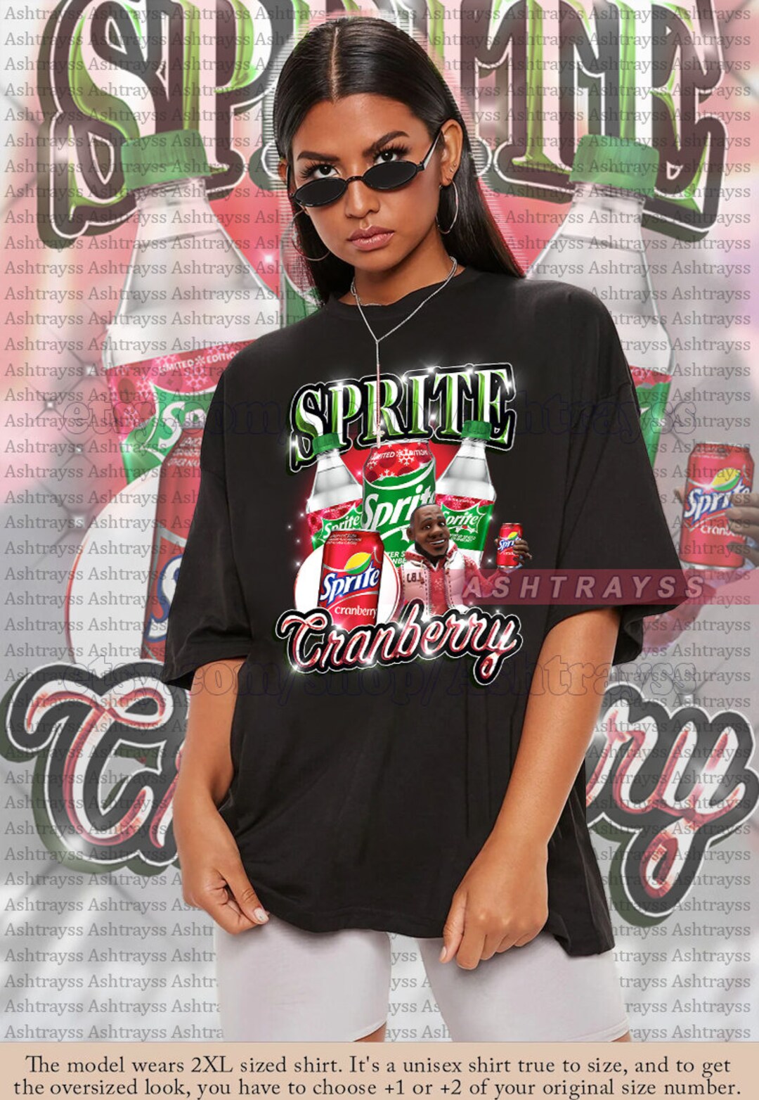 Sprite Cranberry Tee - Etsy