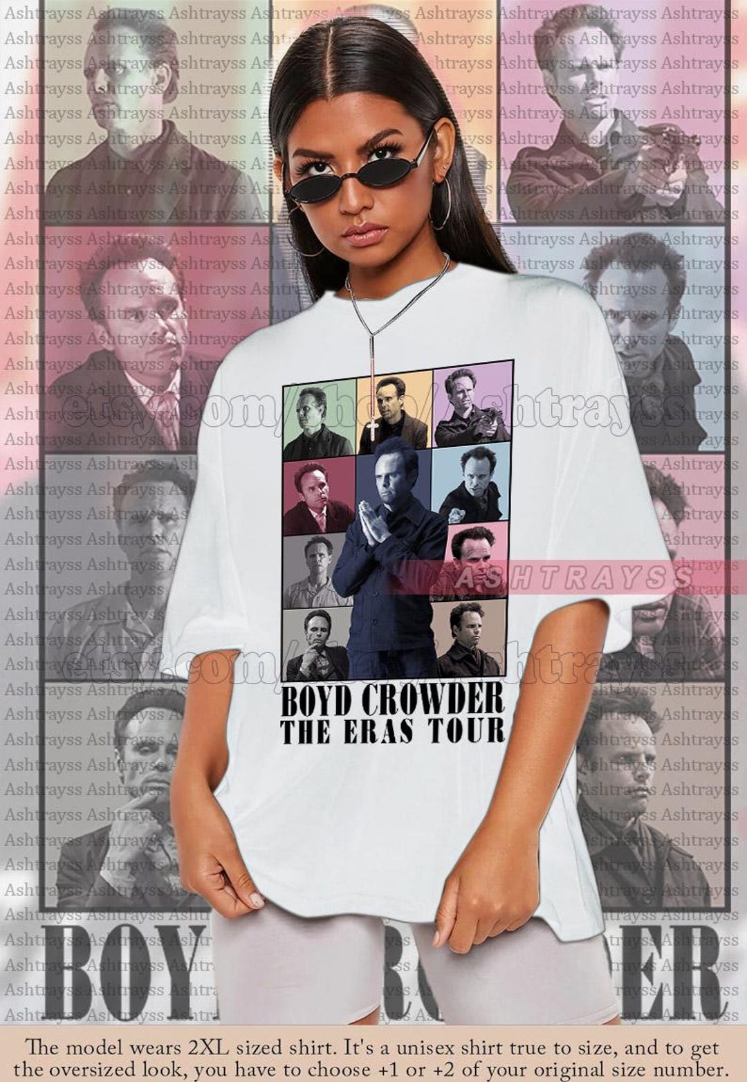 Walton Goggins as Boyd Crowder the Eras Tour Tee Sweatshirt - Etsy
