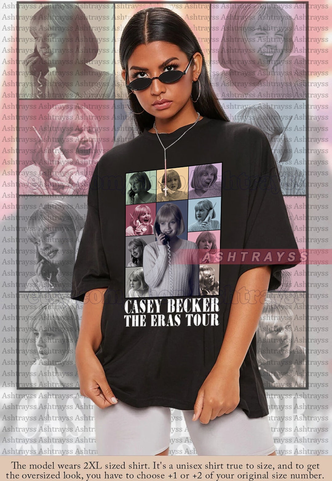 Casey Becker- Drew Barrymore the Eras Tour Tee - Etsy
