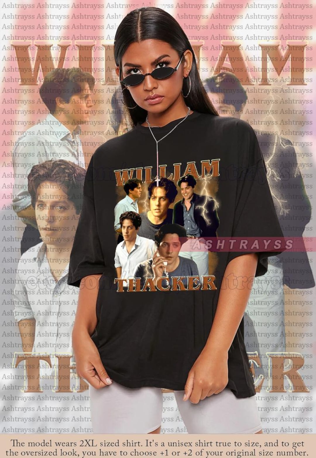 William Thacker Notting Hill Vintage Bootleg Shirt, Hugh Grant ...