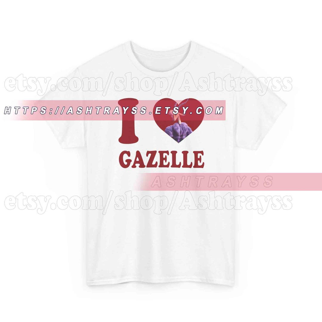 I Love Gazelle Shirt, Sweater, Gazelle Pop Art Zootopia Tee, Sweatshirt ...