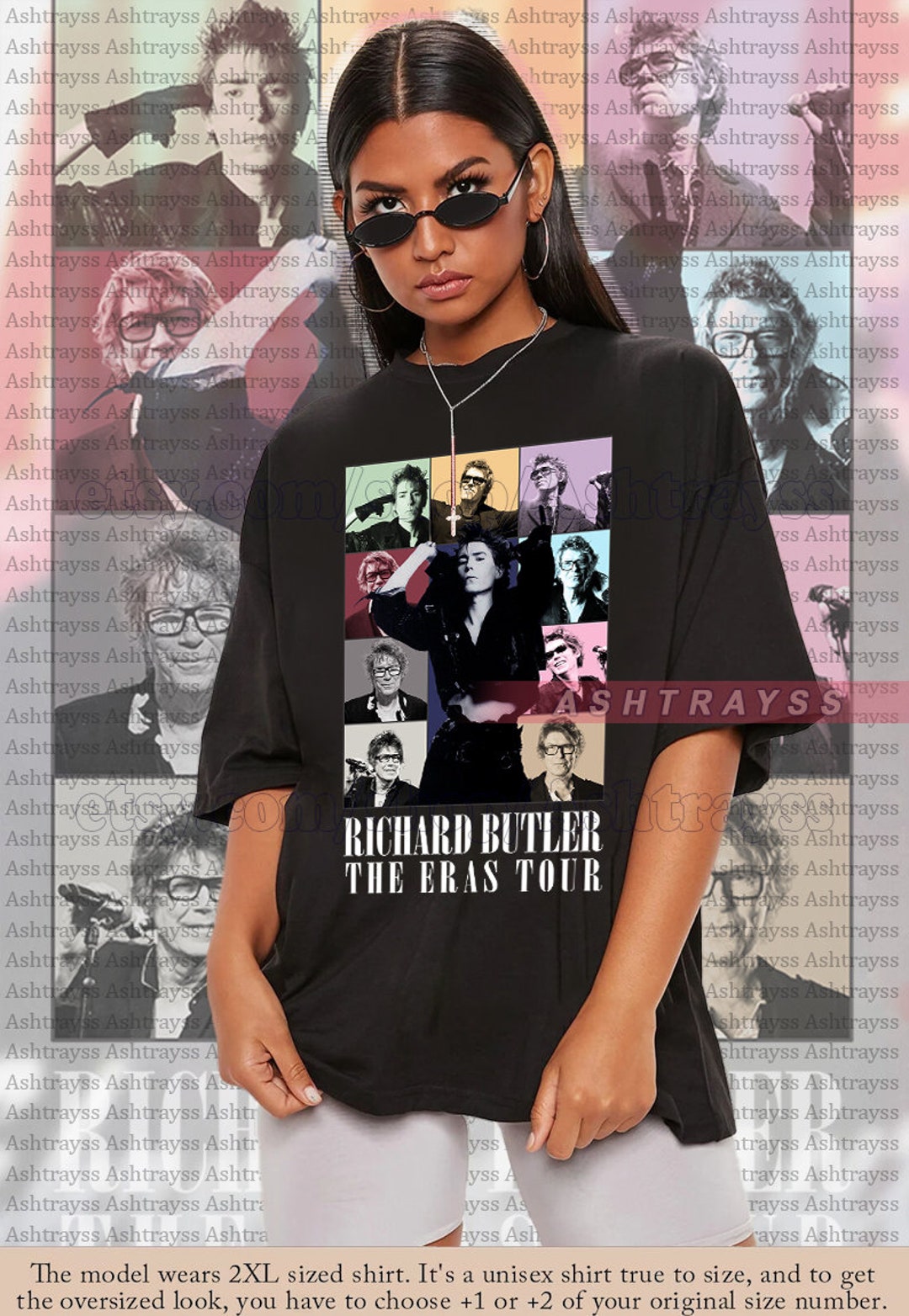 Richard Butler the Psychedelic Furs the Eras Tour Tee - Etsy
