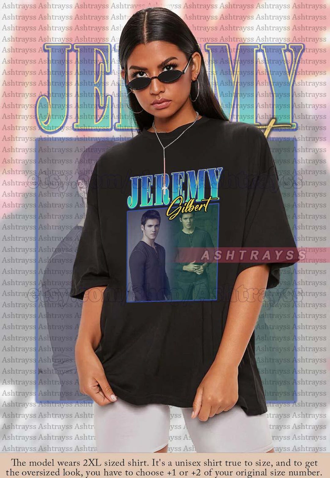 Steven R. Mcqueen as Jeremy Gilbert Vintage Retro Tee Sweater - Etsy