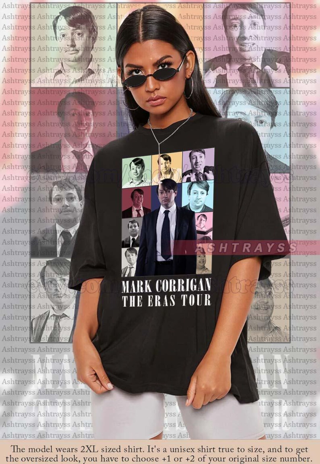 David Mitchell as Mark Corrigan T-shirt, Mark Corrigan Sweater, David ...