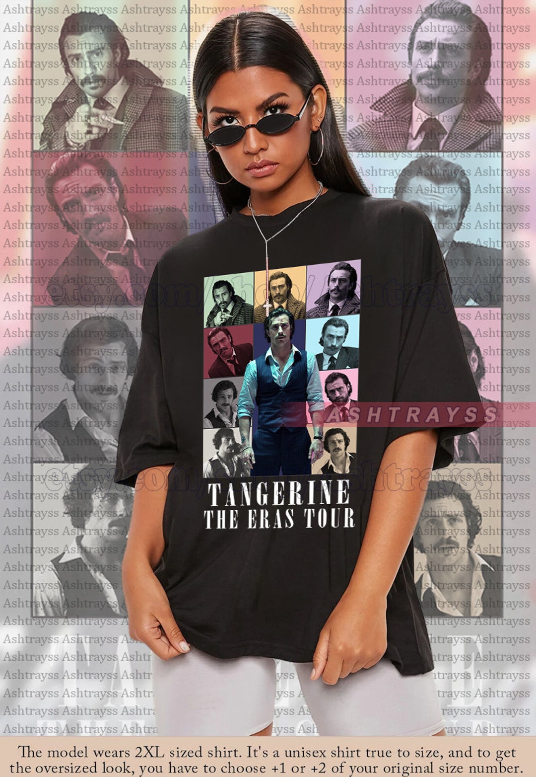 Tangerine, Aaron Taylor-johnson the Eras Tour Tee - Etsy