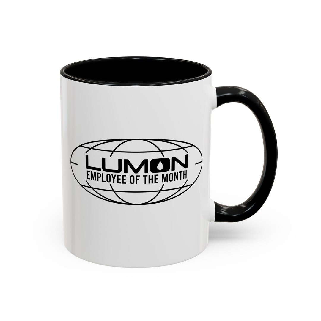 Lumon Employee of the Month Accent Coffee Mug (11, 15oz), Severance Mug ...