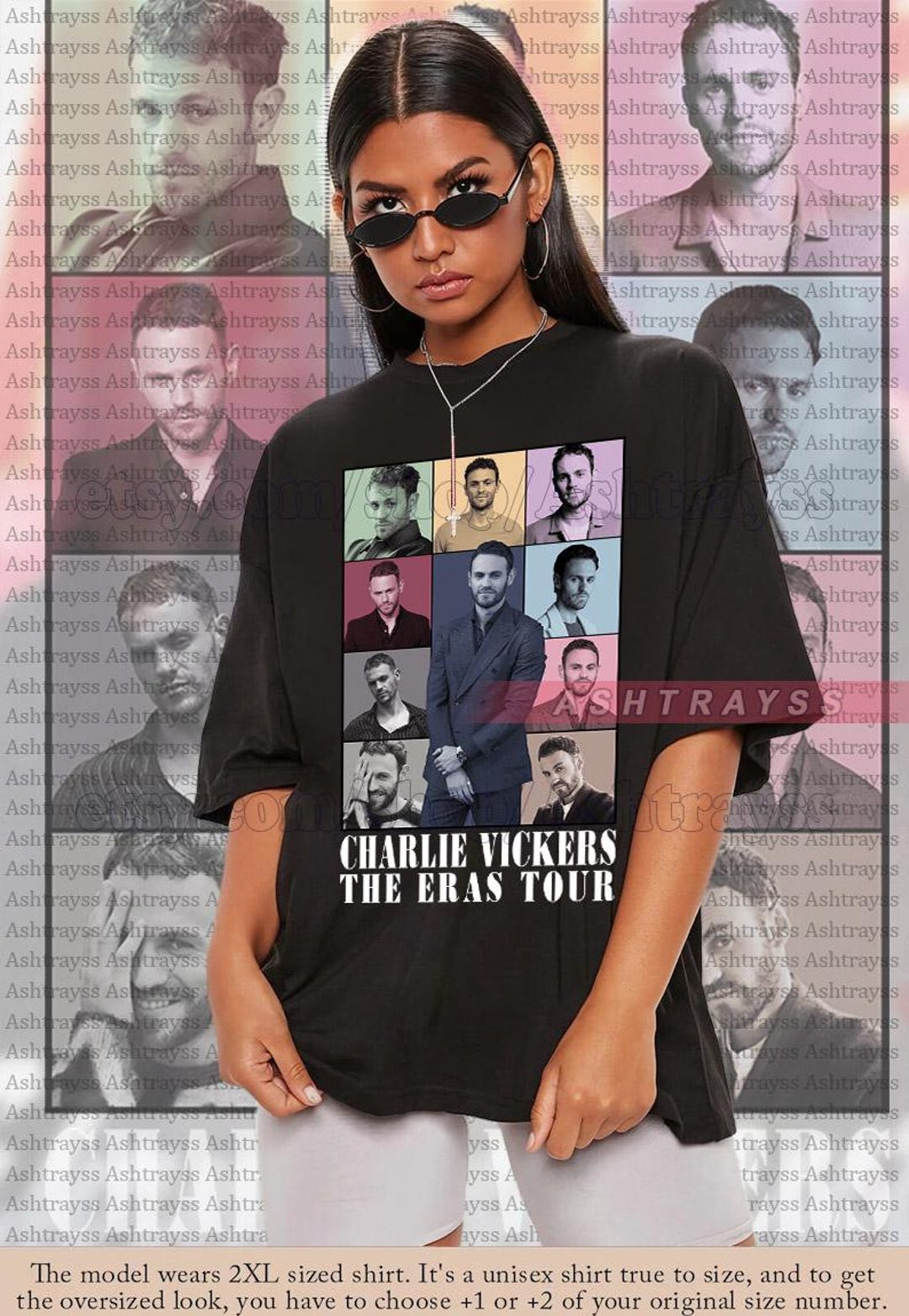 Charlie Vickers the Eras Tour Tee - Etsy