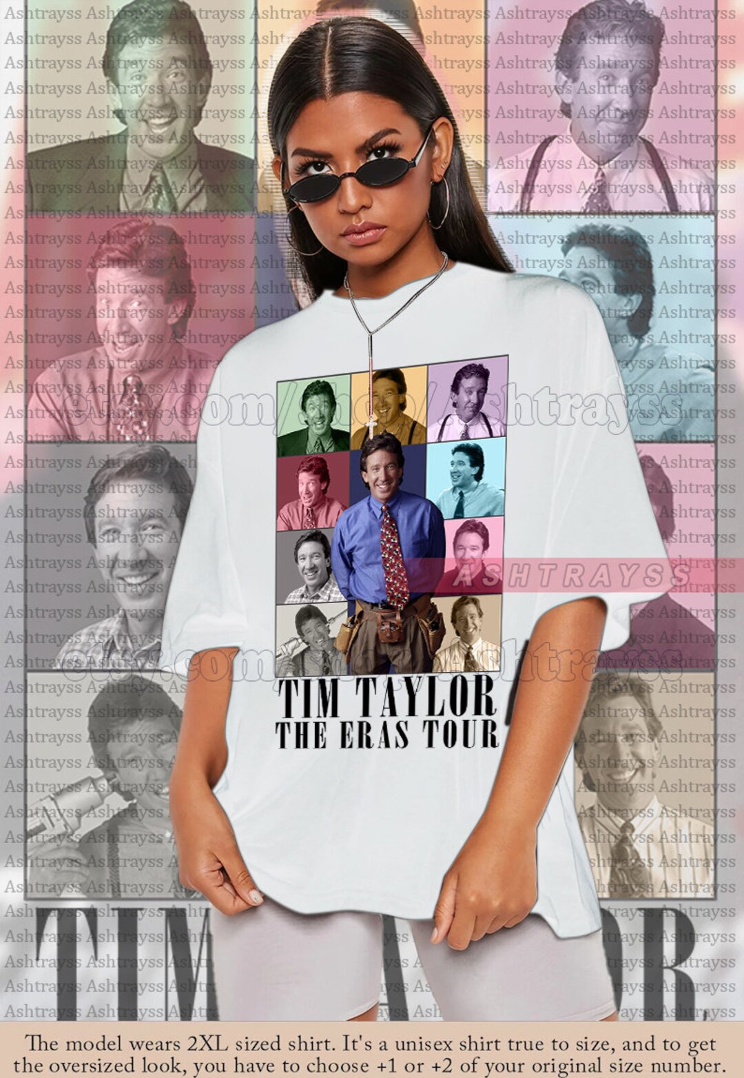 Tim "the Tool Man" Taylor Tee, Tim Allen the Eras Tour Tshirt - Etsy