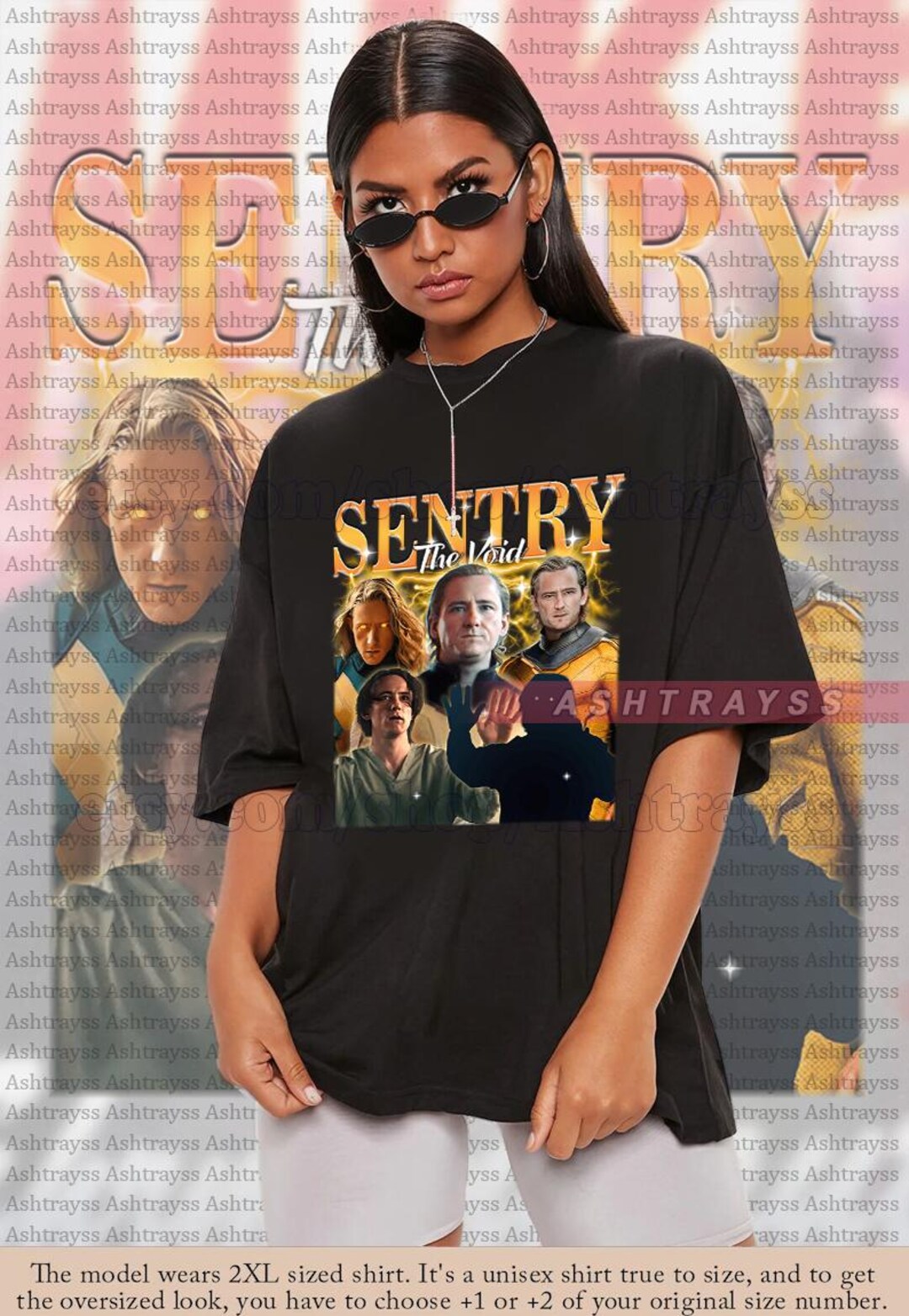 Lewis Pullman as Sentry the Void Shirt, Lewis Pullman the Void Tee ...
