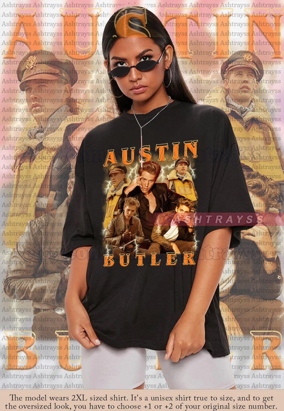 Austin Butler Vintage Bootleg Tee, Austin Butler Graphic Design Tshirt ...