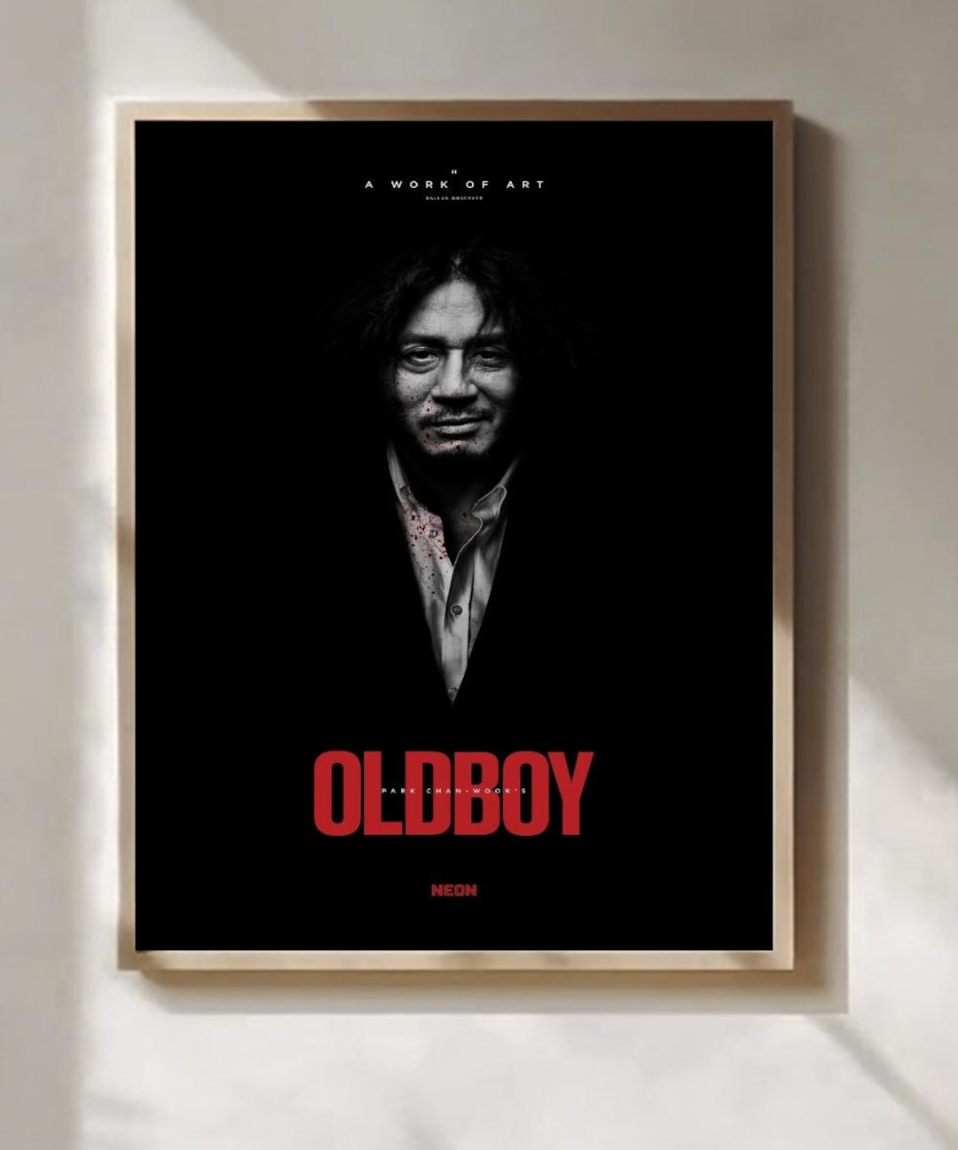 Oldboy 2003 by Park Chanwook Movie Poster High Quality Film Print ...