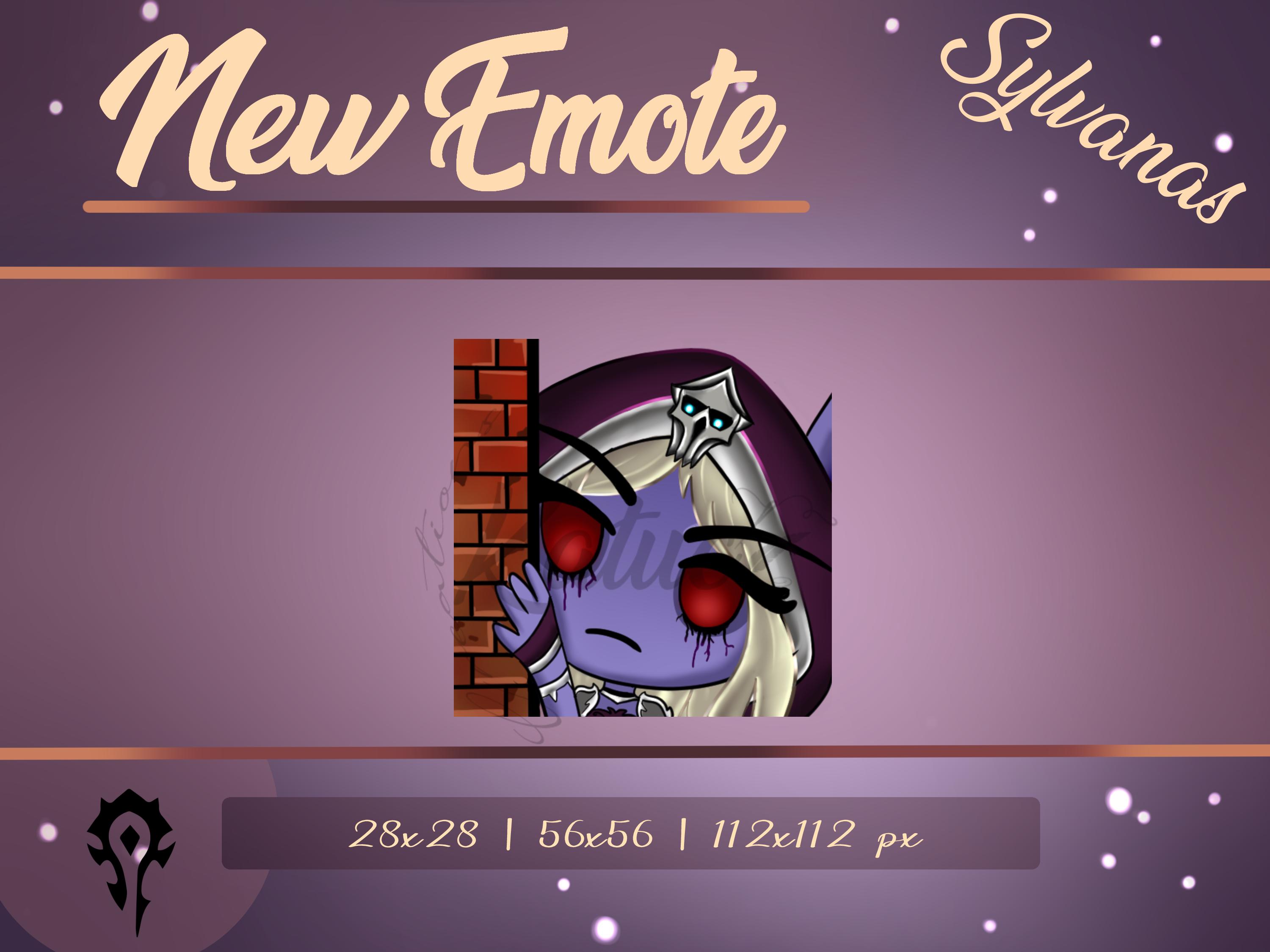 Twitch Emotes || World of Warcraft Emote for Streamers | Sylvanas | for ...