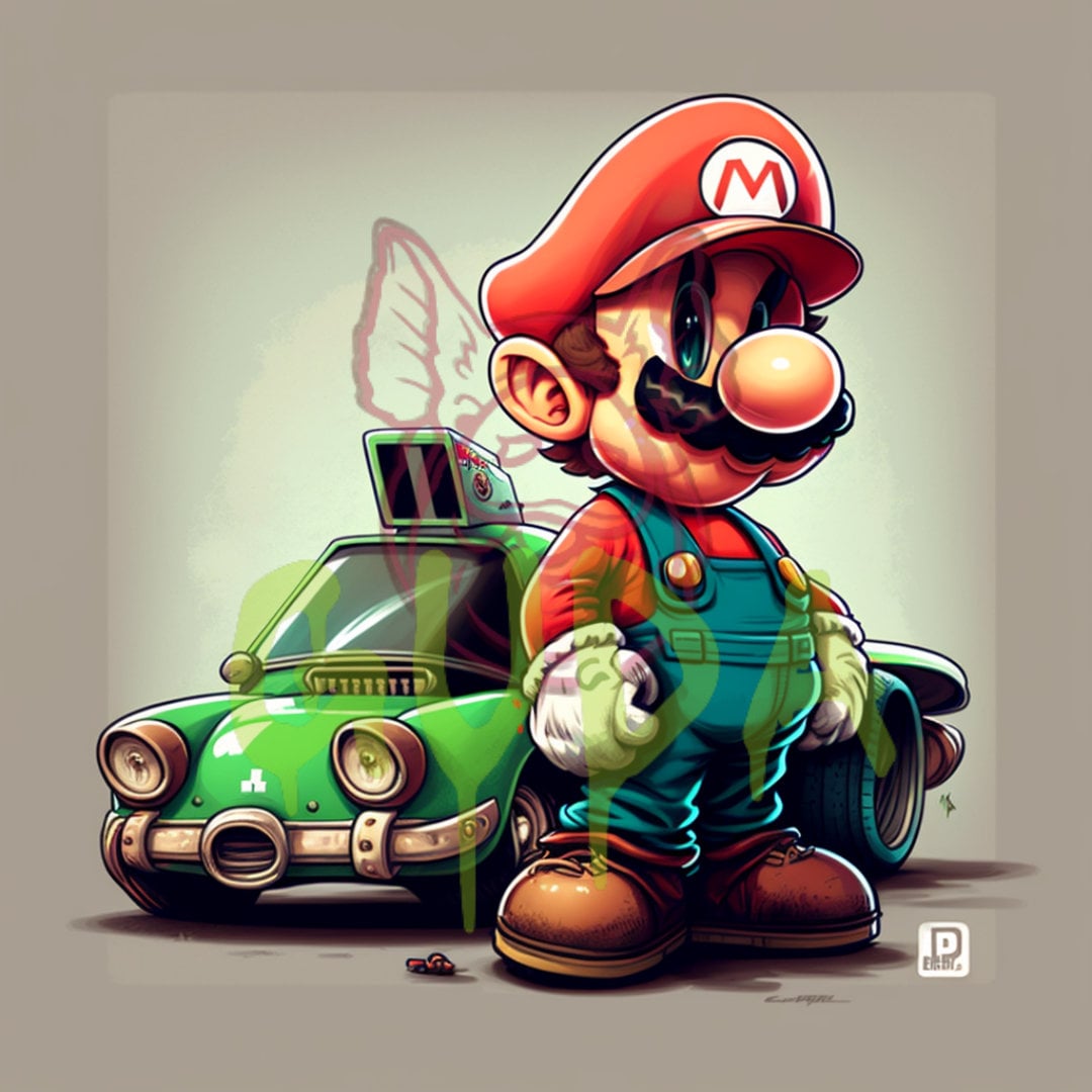 Super Mario Poster | Digital Download | Wall Art | Home Decor | Artwork ...