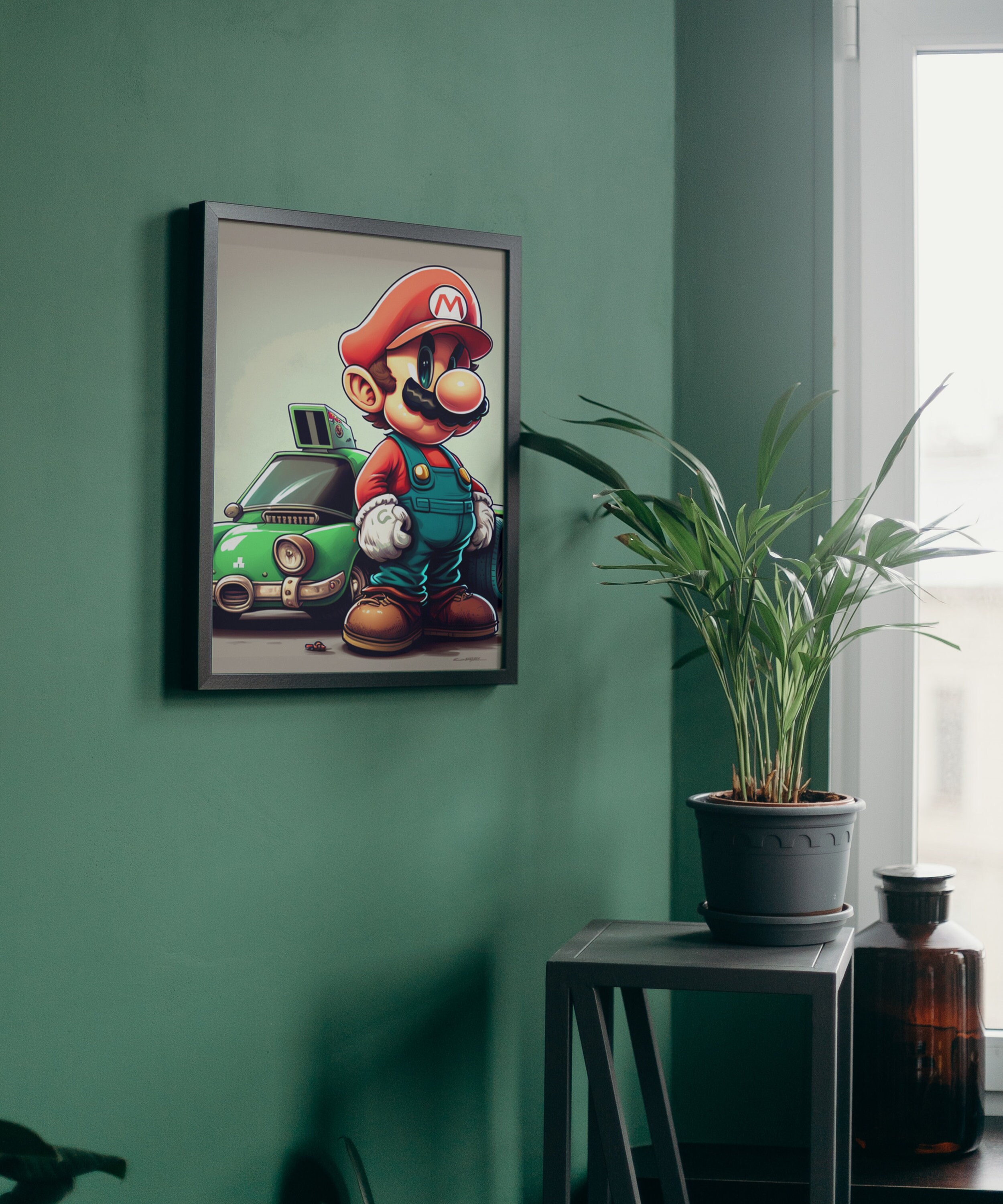 Super Mario Poster | Digital Download | Wall Art | Home Decor | Artwork ...