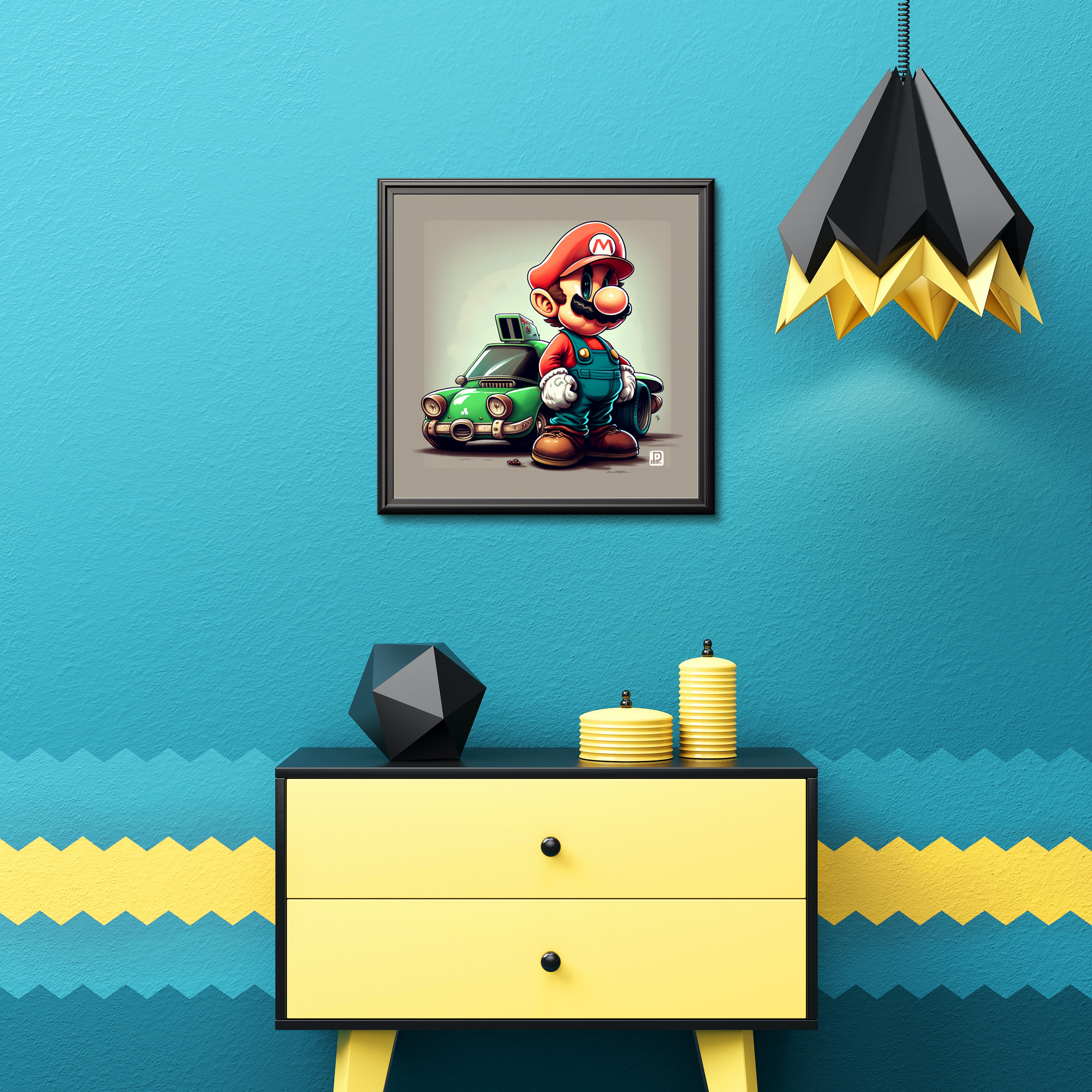 Super Mario Poster | Digital Download | Wall Art | Home Decor | Artwork ...