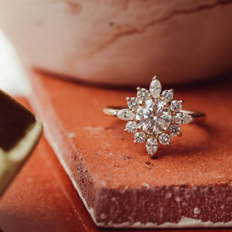 Sunburst Ring - Etsy