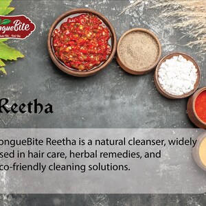 Natural Hair Cleanser – Tonguebite 100% Organic Reetha (soapnuts ...
