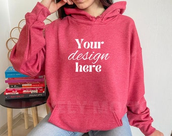 Heather Scarlet Red - Etsy