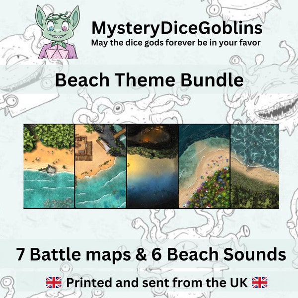 Dnd Beach Map - Etsy