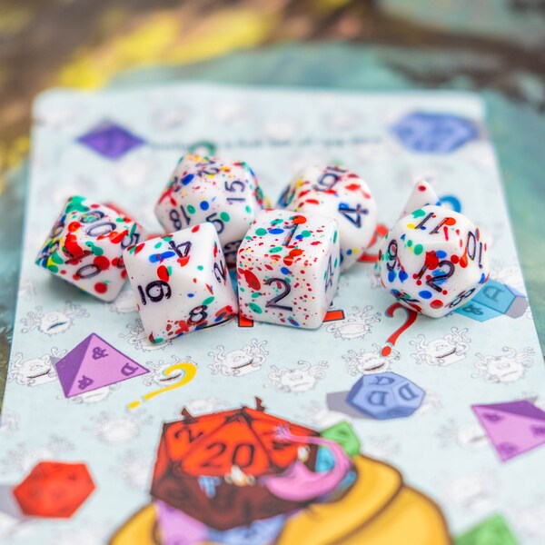 Colored Dice - Etsy