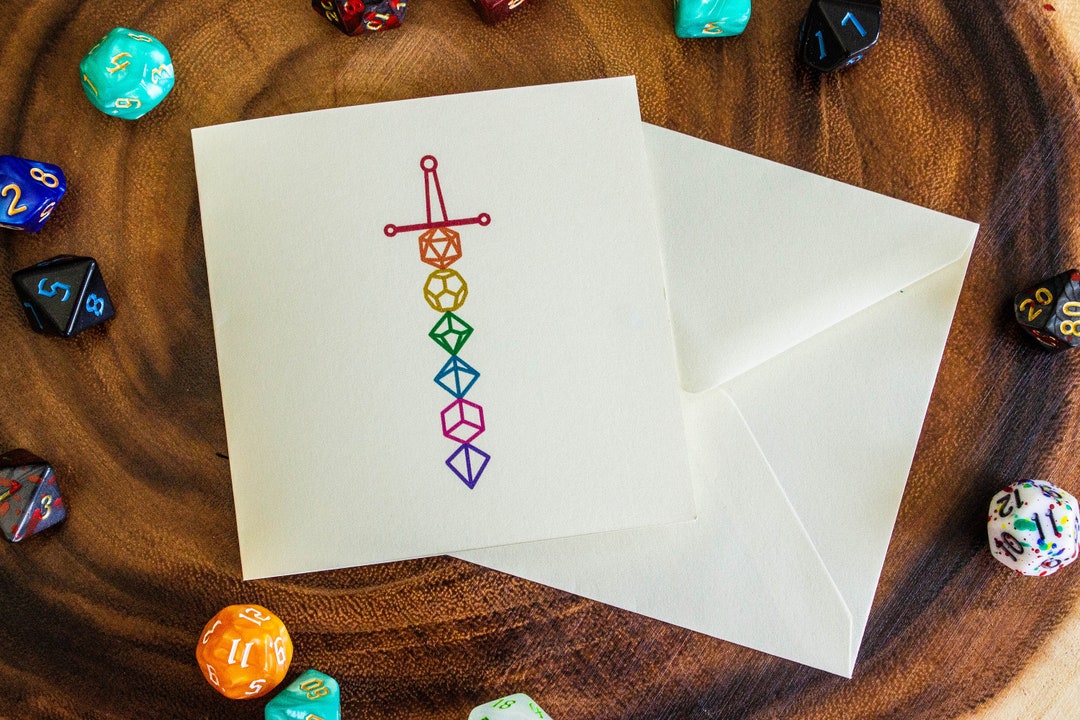 Fun Card Sword Inspired by Dnd Handmade Dnd Inspired Pin - Etsy