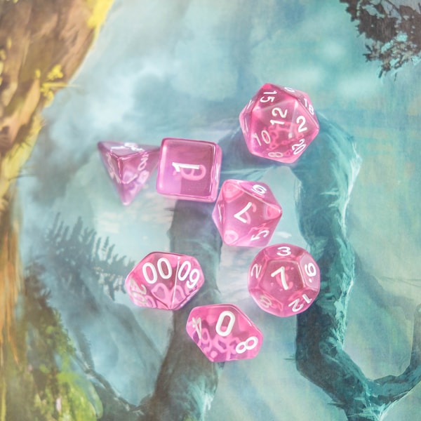 Pink Dice - Etsy
